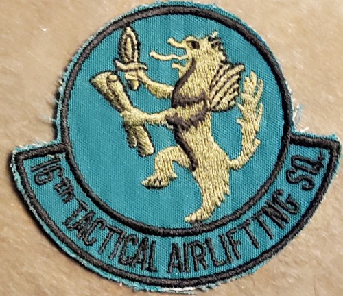 USAF AIR FORCE 16th Tactical Airlift Training Squadron SUBDUED Patch ORG USGI | eBay