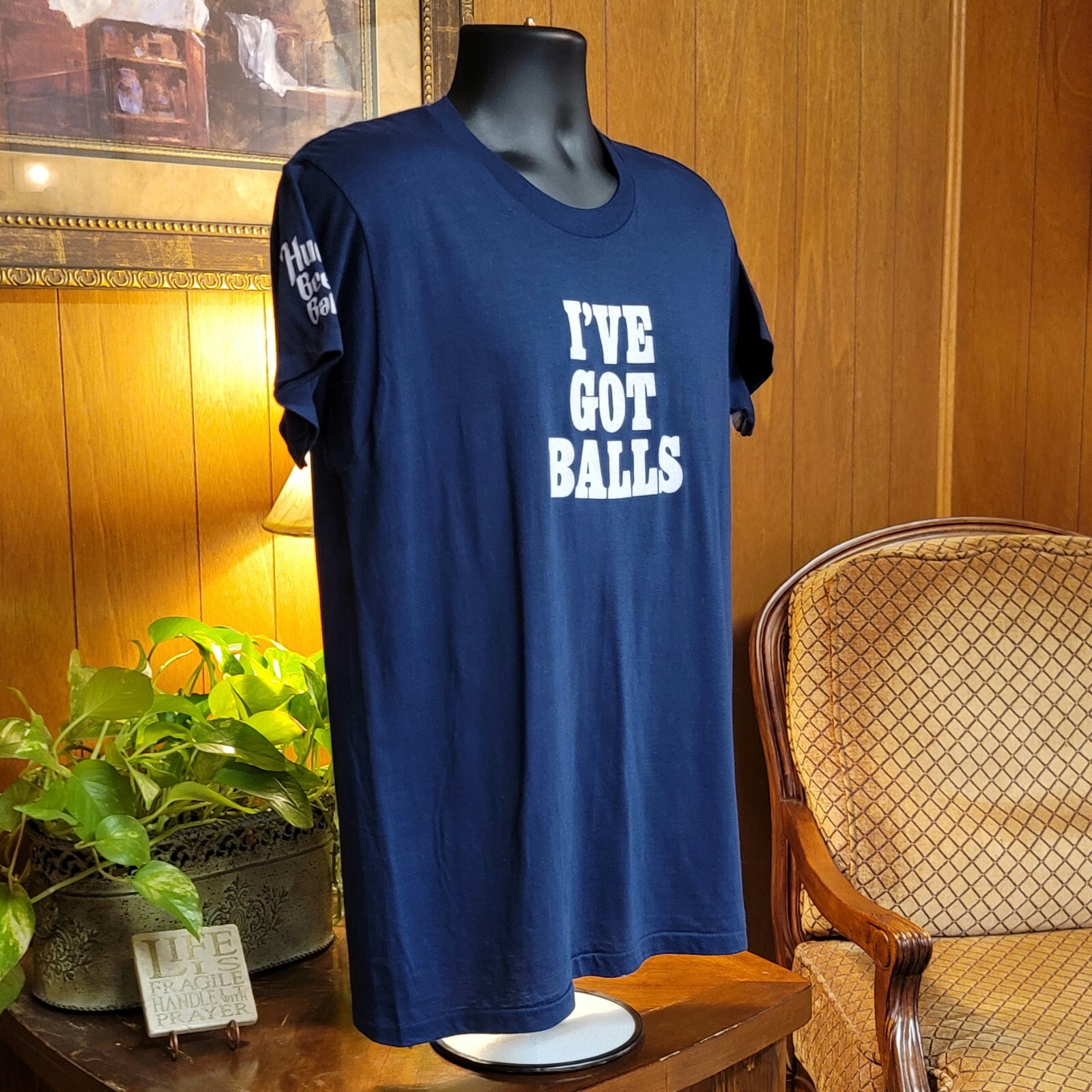 Rare Vintage 80s Hudy Beer I've Got Balls Single Stit… - Gem