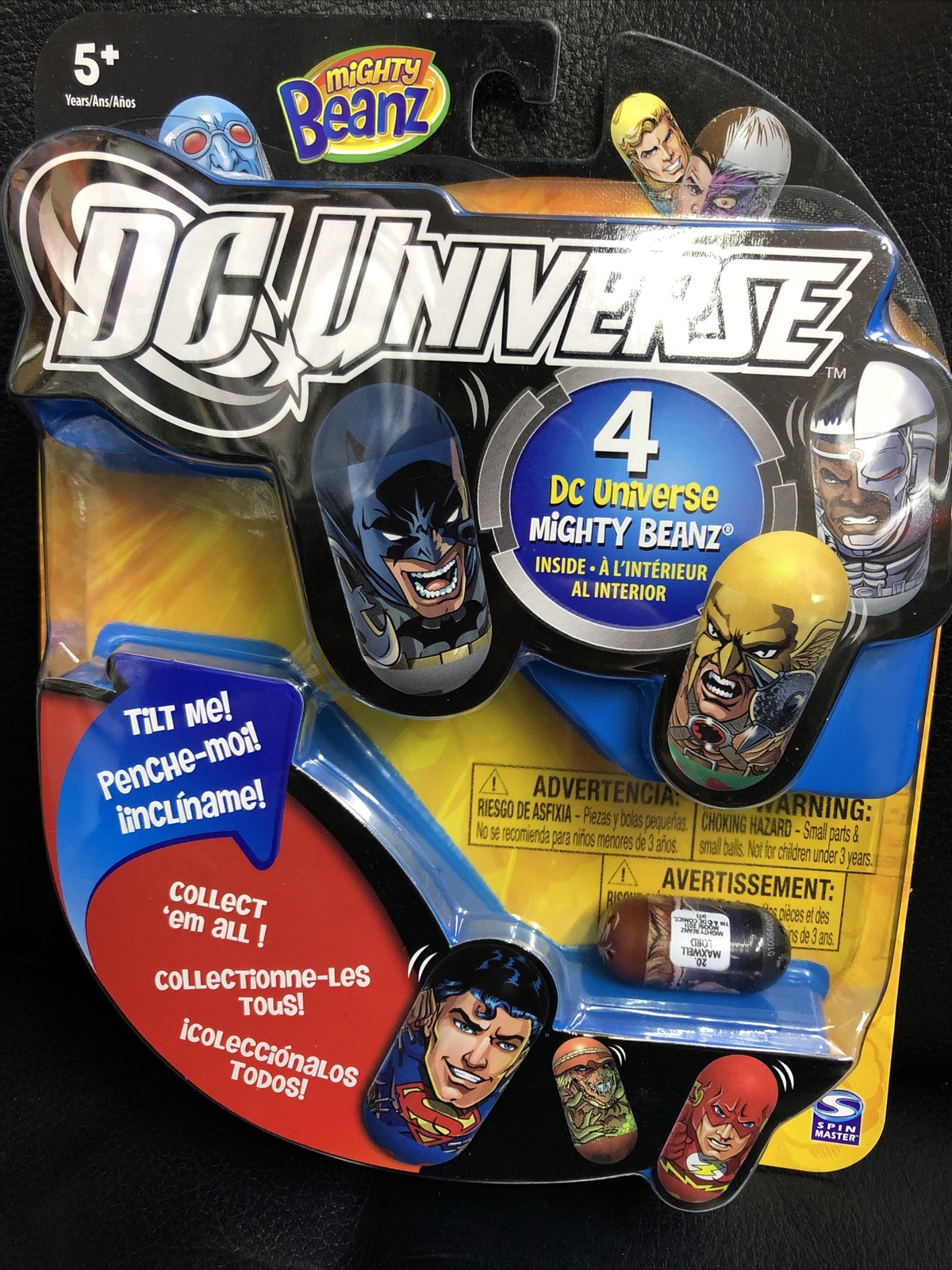 mighty beanz DC Universe Series Lot Of 6 Packs = 24 Mighty Beanz-2011 ...