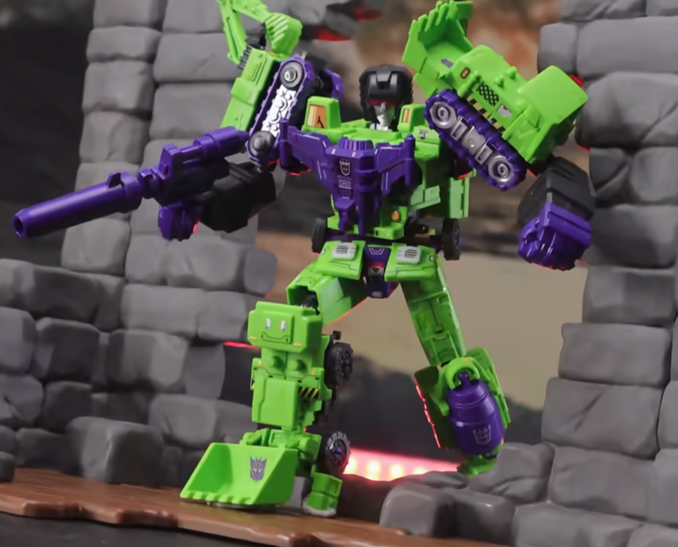 Blokees Transformers Defender Ver Devastator Constructicons Combiner ...