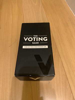 The Voting Game Card Game: The Party Game About Your Friends | eBay