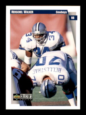 1997 Football Upper Deck Herschel Walker Dallas Cowboys #161 1 | eBay