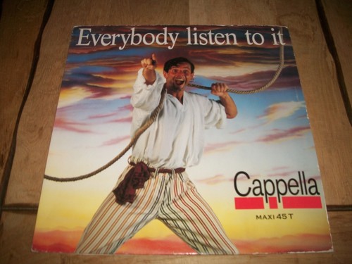 vinyle maxi 45 tours, everybody listen to it, cappella | eBay
