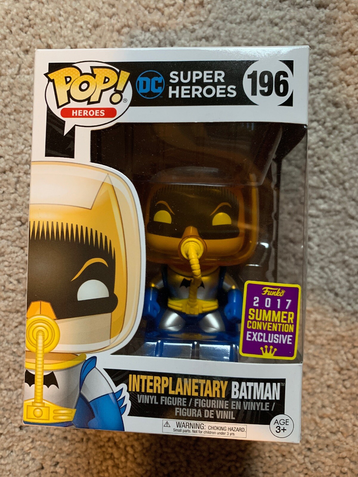 Funko Pop Interplanetary Batman SDCC 2017 Exclusive | eBay