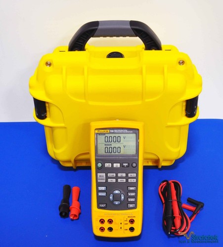 Fluke 725 Multifunction Process Calibrator - NIST Calibrated with Data ...