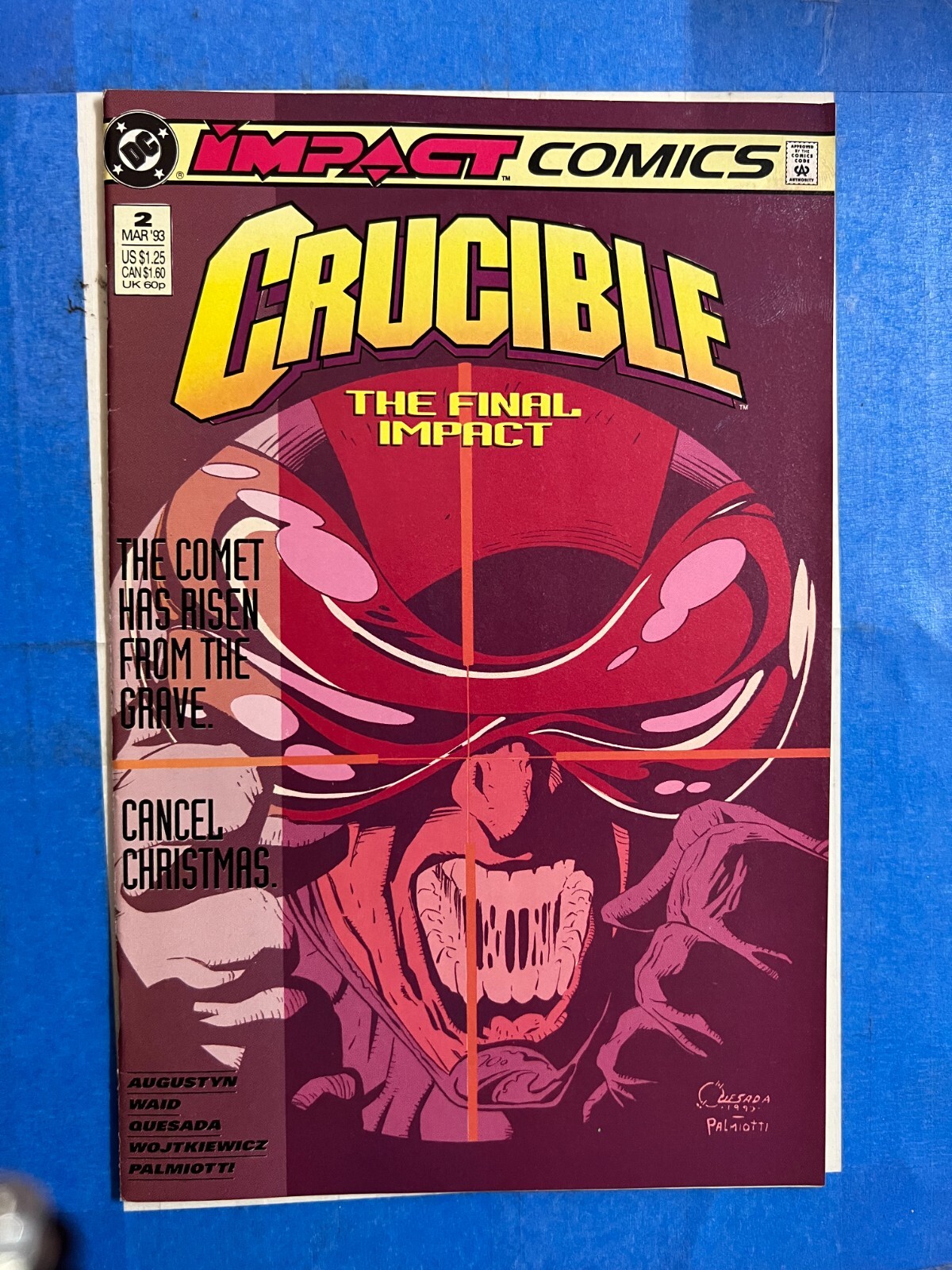 Crucible #2 March 1993 DC Impact Comics direct | Combined Shipping B&B ...