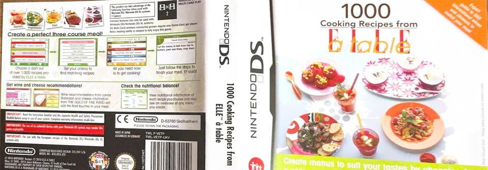 Nintendo DS Box Art Inserts - Multi-Buy Up to 50% Off - Genuine OEM ...