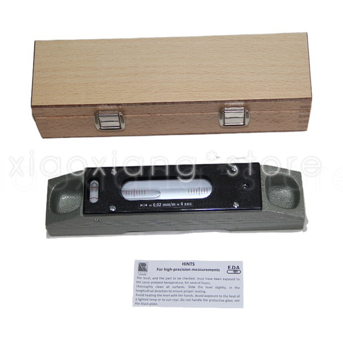 QTY:1 NEW Level gauge 61R0.02 bubble level gauge 4SEC cast iron level ...