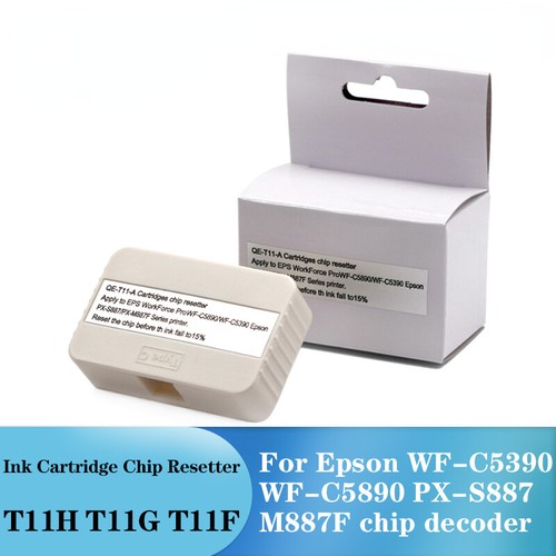 T11G Ink Cartridge Chip Resetter For Epson WF-C5390 WF-C5890 PX ...