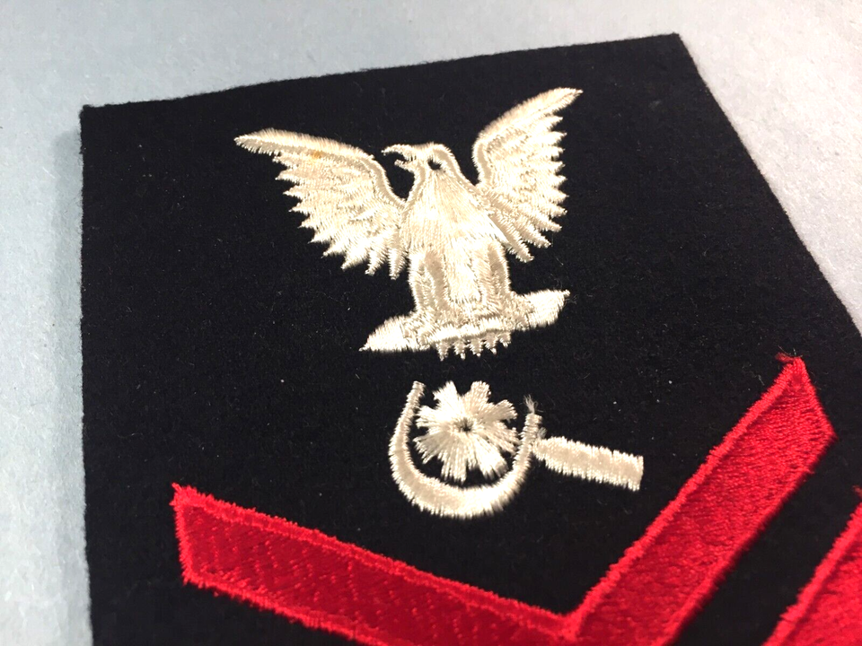 US Navy - Machine Repair Rate 2nd class (male size) Patch (on felt) | eBay