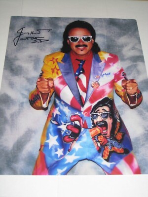WRESTLING LEGEND "THE MOUTH OF THE SOUTH" JIMMY HART AUTOGRAPH 8X10 ...