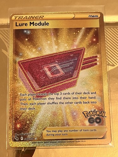 Pokemon Go Lure Module Gold Secret Full Art Trainer 088/078 Mint | eBay