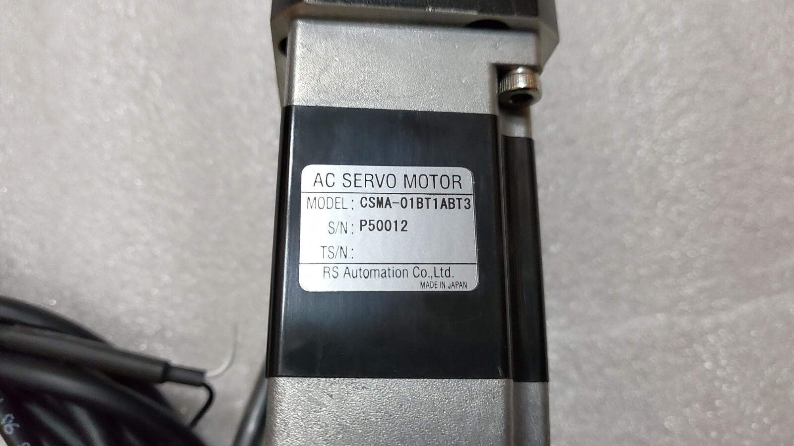 SERVOTRONIX RS AUTOMATION PERFOMANCE SERVO DRIVE CDHD-1D52AEC2-RO CSMA ...