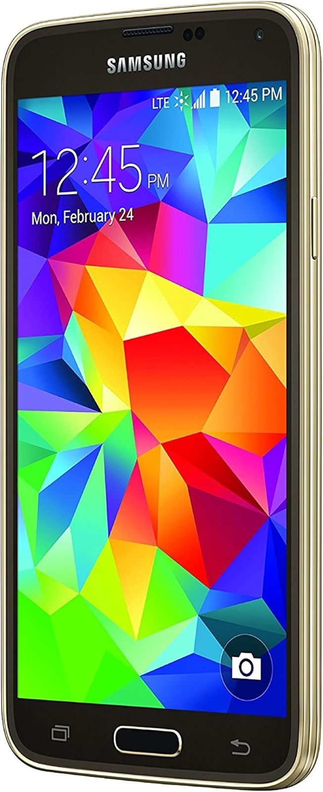 Original Samsung Galaxy S5 SM-G900A 16GB AT&T Unlocked Phone-Gold-Very ...