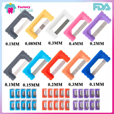 Dental IPR Interproximal Strips Serrated Quick Saw Orthodontic ...