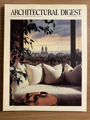 Architectural Digest 1980 COMPLETE SET JAN-DEC | eBay