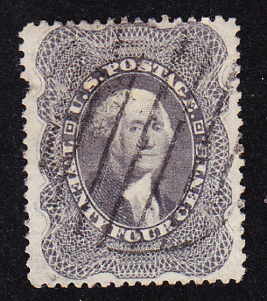 US Scott 37 old 24c Washington U/F-VF pulled perf CV $400 | eBay