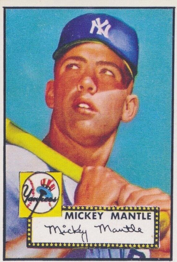 1952 Topps - Mickey Mantle #311 for sale | eBay
