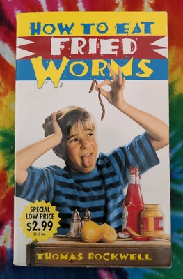 How to Eat Fried Worms (Thomas Rockwell) Paperback Book | eBay