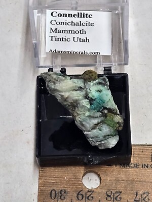 Beautiful Connellite Conichalcite thumbnail specimen | eBay