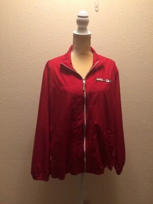Catalina Jacket Windbreaker Size Large 16 Red Perfect Conditions | eBay