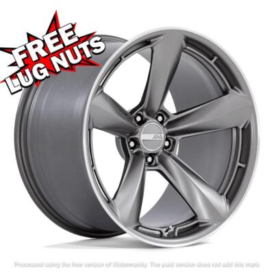 20 inch 20x12 American Racing TTF ANTHRACITE wheels rims 5x115 +6 | eBay