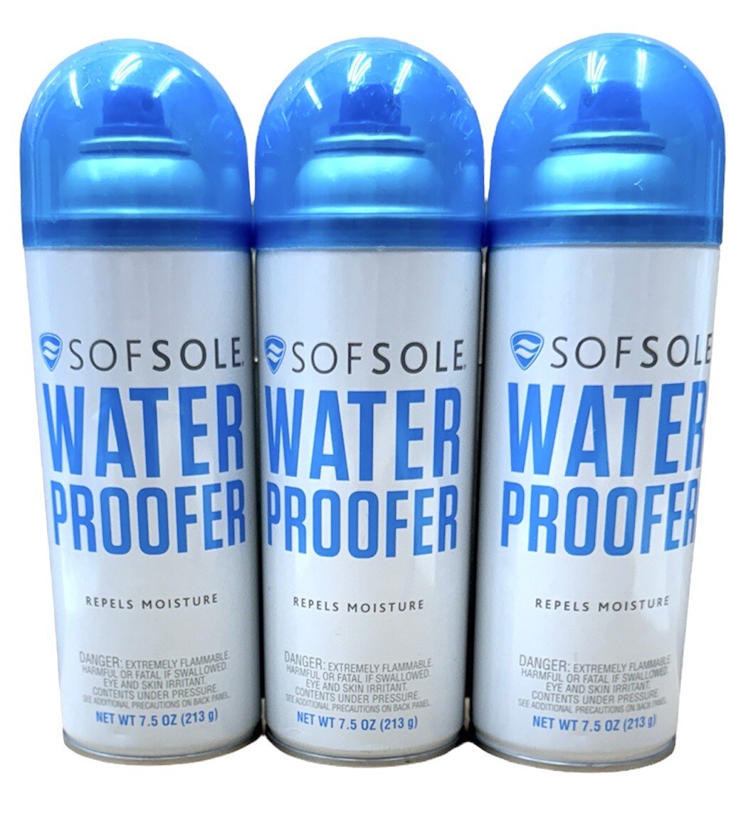 Large Bottles Sof Sole 7.5 oz Water Proofer Repels Moisture Lot Of 3 | eBay