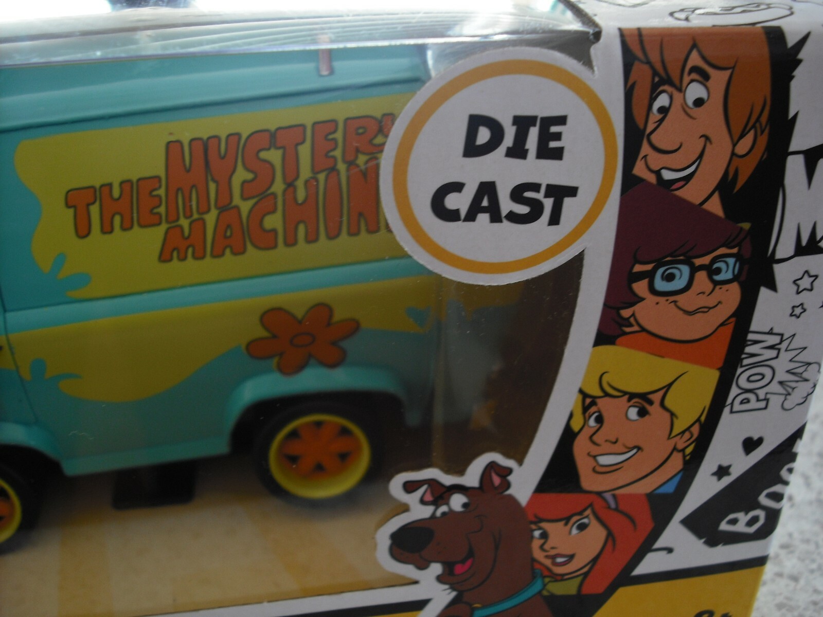 JADA 1:24 DIE CAST VEHICLE SCOOBY-DOO MYSTERY MACHINE WITH SHAGGY ...