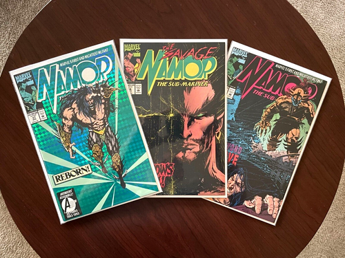 (lot of 3 Comics) Namor the Sub-Mariner #37 #38 & #39 (Marvel 1993) Jae ...