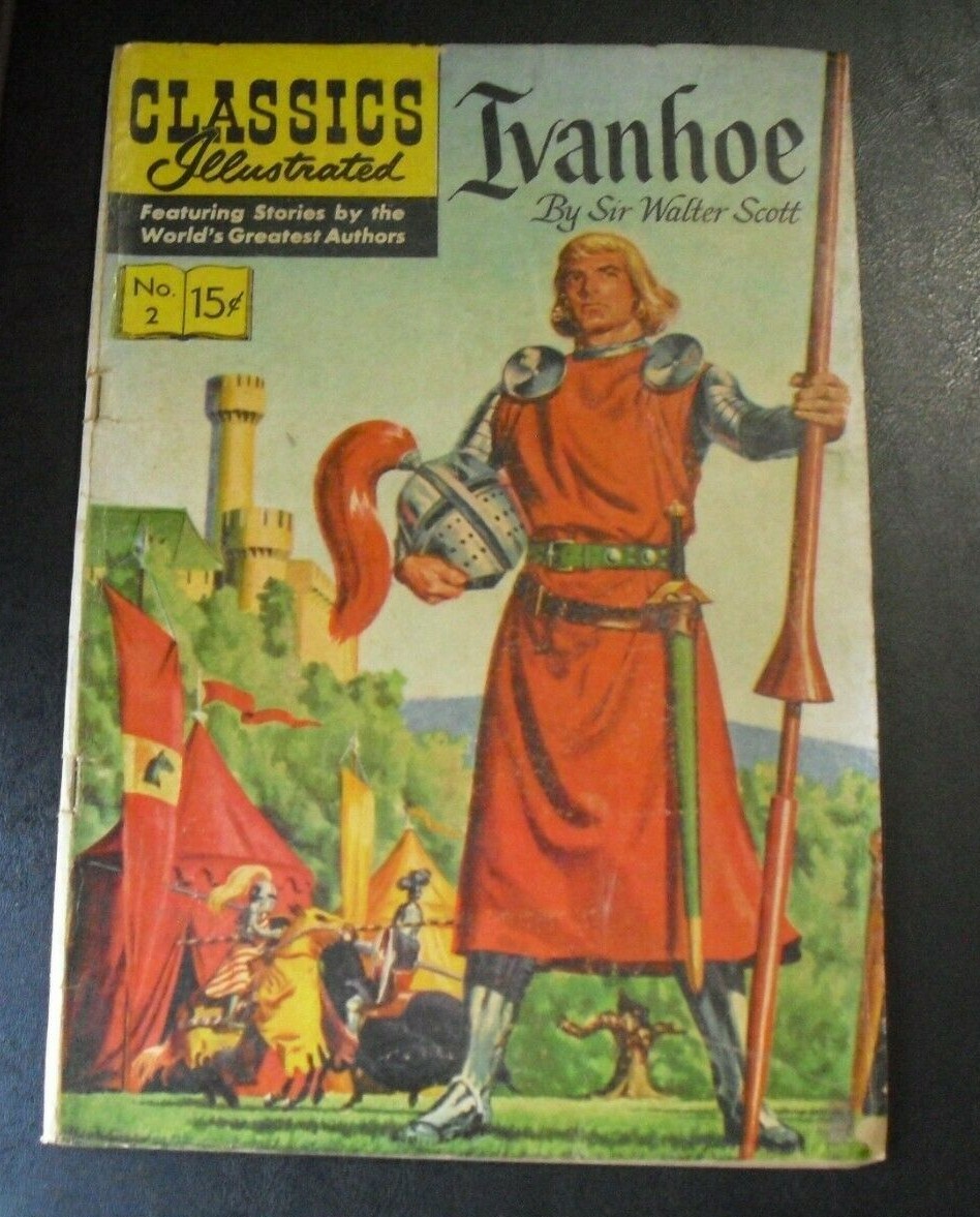 Vintage Classics Illustrated Ivanhoe #2 Comic Book | eBay