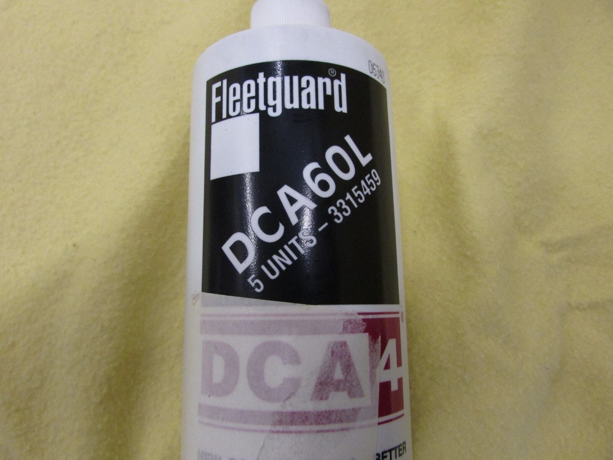 Dca60l For Trucks Fleetguard DCA60L Coolant Additive 16oz - DCA4 ...