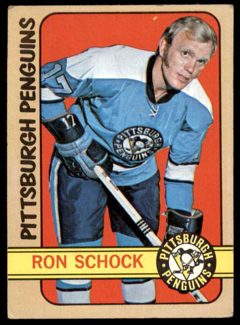 1972-73 Topps Ron Schock Pittsburgh Penguins #58 | eBay