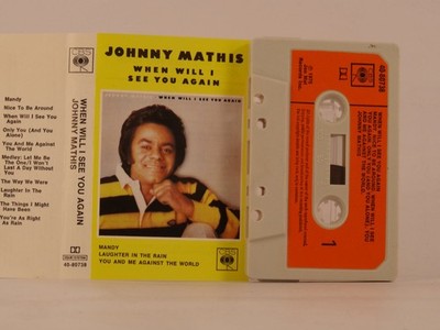 JOHNNY MATHIS WHEN WILL I SEE YOU AGAIN (89) 10 Track Audio Cassette ...