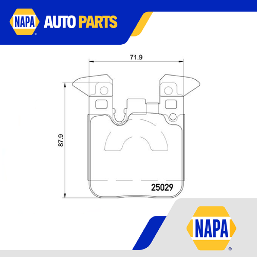 Brake Pads Set fits BMW 325D 2.0D Rear 13 to 18 Brembo 34212284766 ...