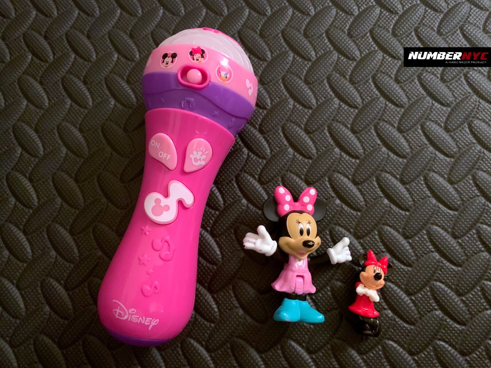 Disney Minnie Mouse My First PINK Microphone Light Sound Music & 2 Toy ...