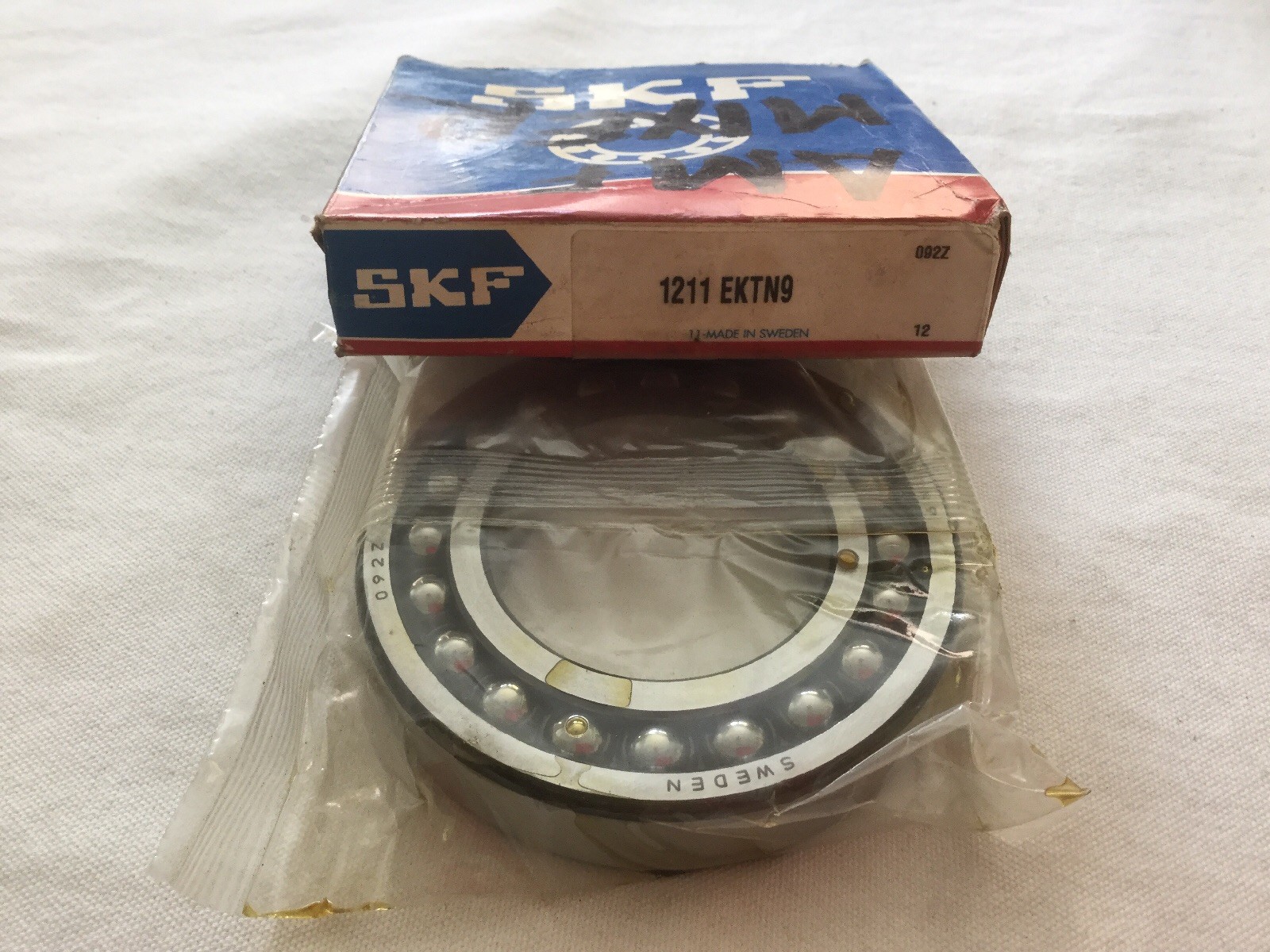 SKF SELF ALIGNING BALL BEARING 1211 EKTN9 NIB | eBay