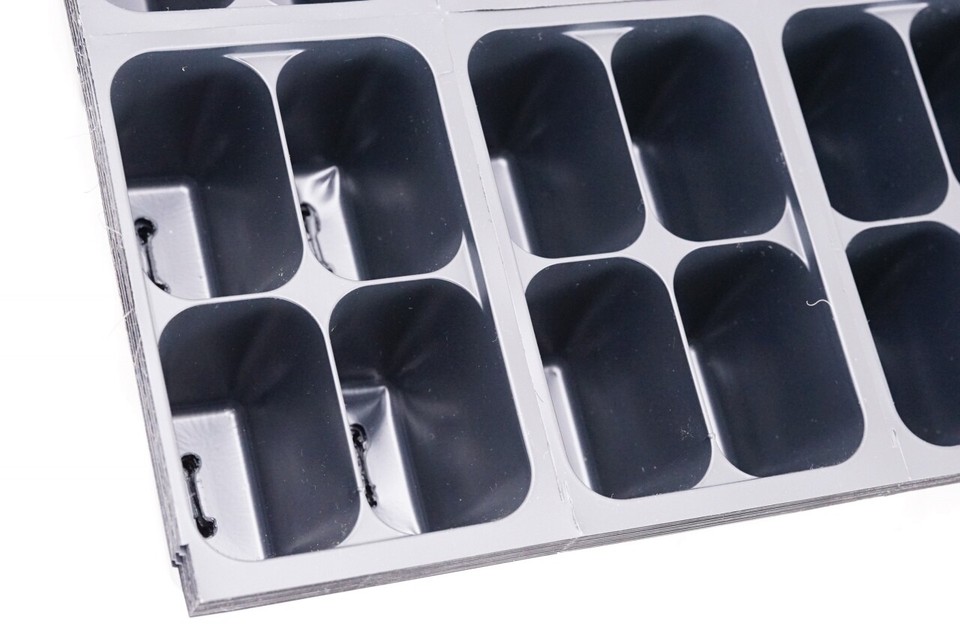 40 Cell Seed Starting Tray- Flower - Seeds - Herb - Garden - 8 Pack | eBay