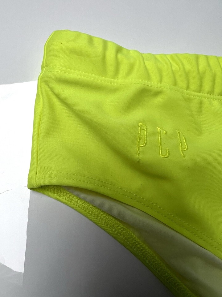 NEW, PCP BRAND, MENS NEON GREEN SPEEDO STYLE SWIMWEAR, SIZE M/L, MADE ...