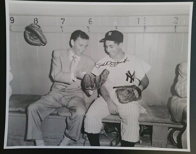 Phil Rizzuto and Frank Sinatra 16 x20 Photo signed by Rizzuto in ...
