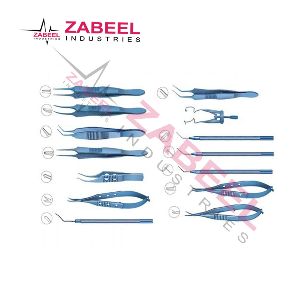 Titanium Phaco Set Ophthalmic Eye Health Care Instruments By ZaBeel ...