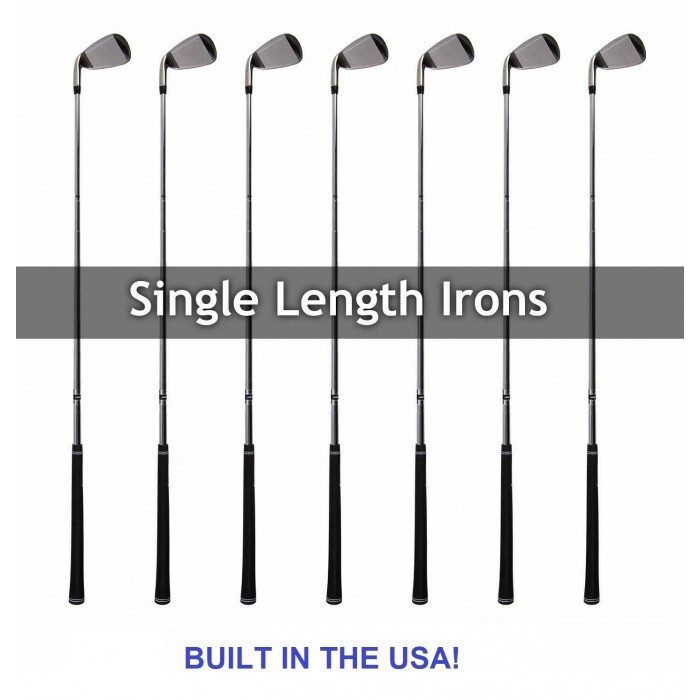 AGX ALL GRAPHITE LADIES ONE SWING SAME LENGTH IRONS SET 4,5,6,7,8,9,PW ...