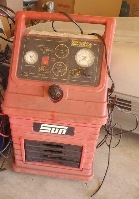 Snap-on EEFS100C Sun MotorVac Fuel Injector Cleaner System for sale ...