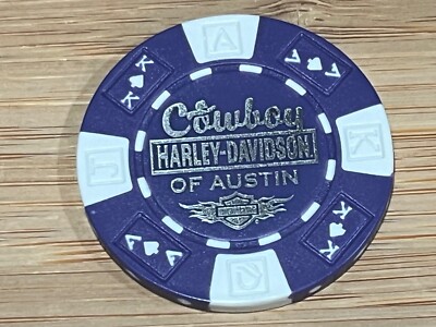 Harley Davidson Poker Chip Austin Texas | eBay