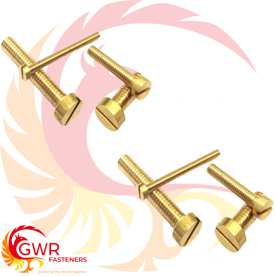 2BA 4BA 5BA 6BA 8BA 9BA 10BA Brass Cheese Head Screws - Slotted ...