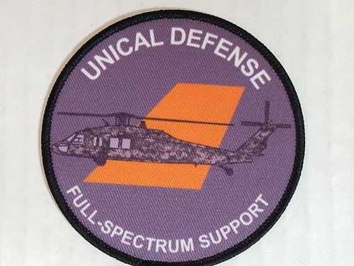 UNICAL Aviation Defense / Full Spectrum Support Military Patch | eBay