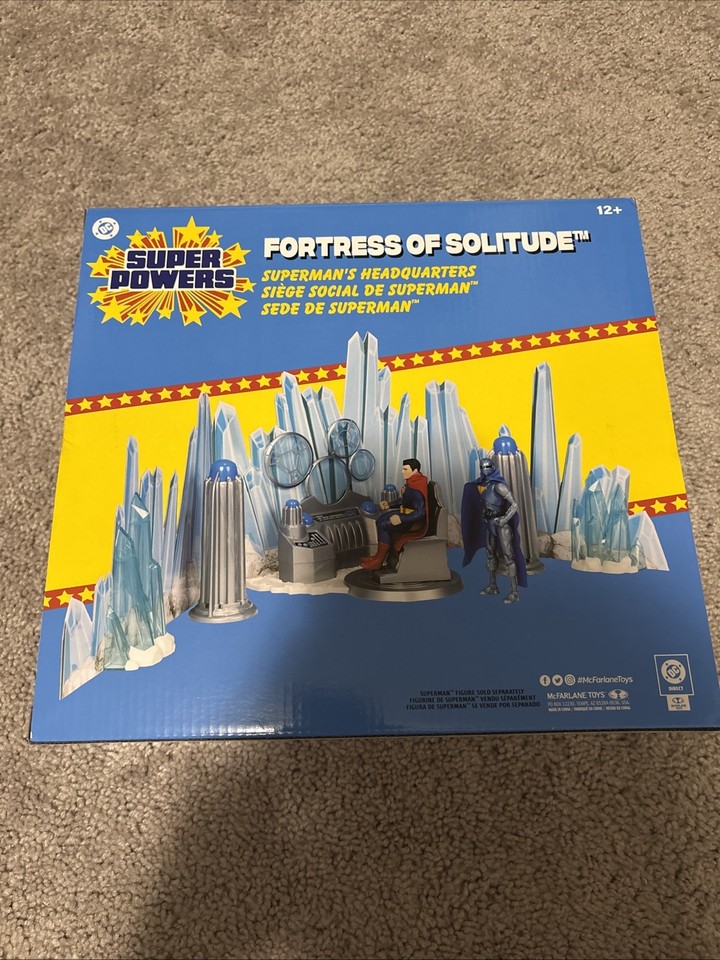 McFarlane Toys Gold Label Superman DC Super Powers Fortress Of Solitude ...