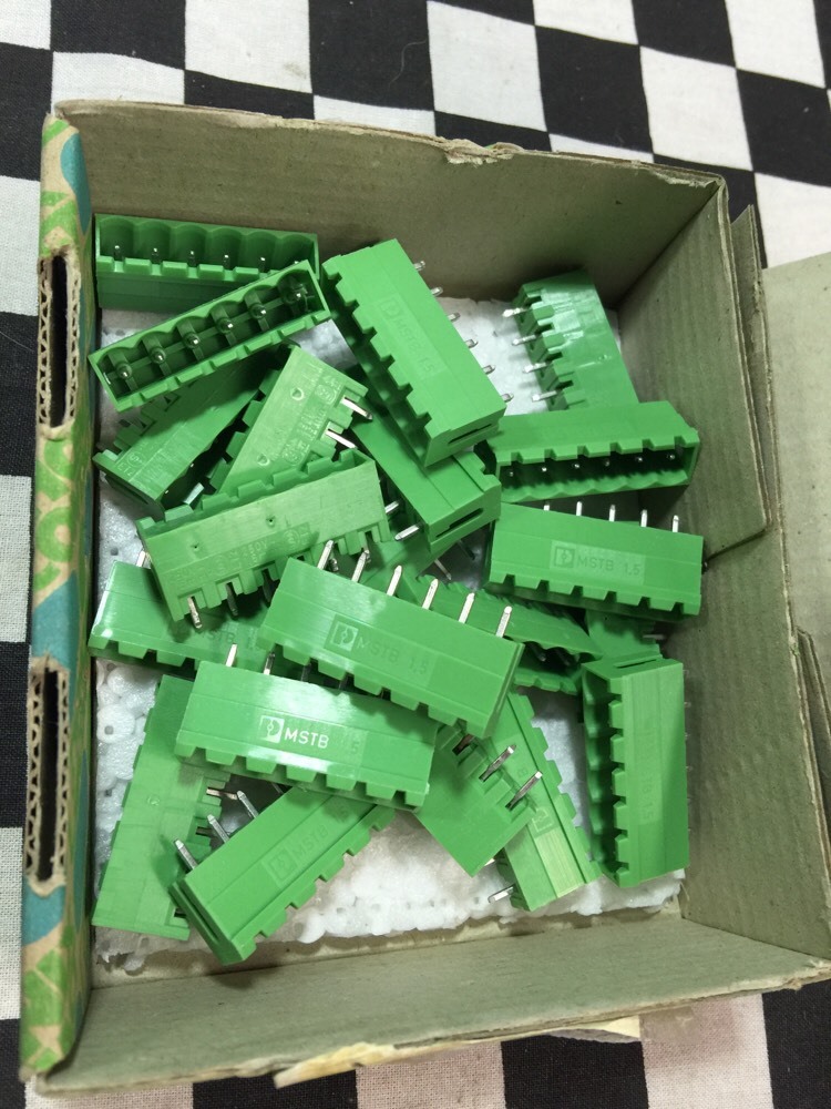 Box Of 22, Phoenix Contact 6 Pin Header MSTB 1,5, MSTB-1.5, 1755558 ...