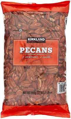 Kirkland Signature Pecan Halves U.S. #1 (Fancy Pecans 32 oz Pack) 2 LB ...
