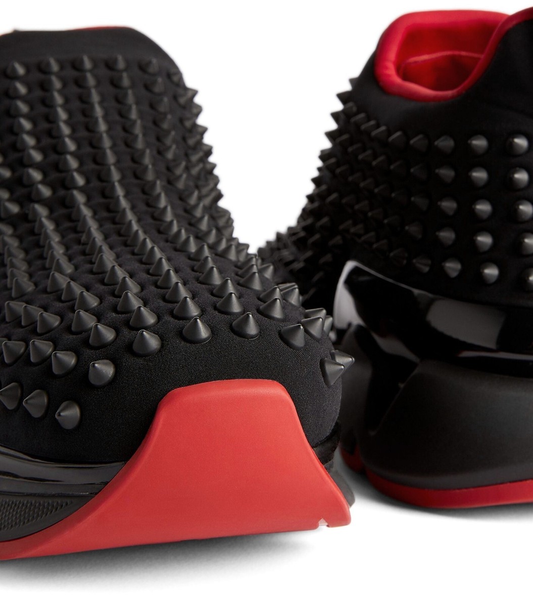 CHRISTIAN LOUBOUTIN 1190555 Spike Sock Sneaker Neoprene CHRISTIAN LOUBOUTIN 1190555 Spike Sock Sneaker Neoprene