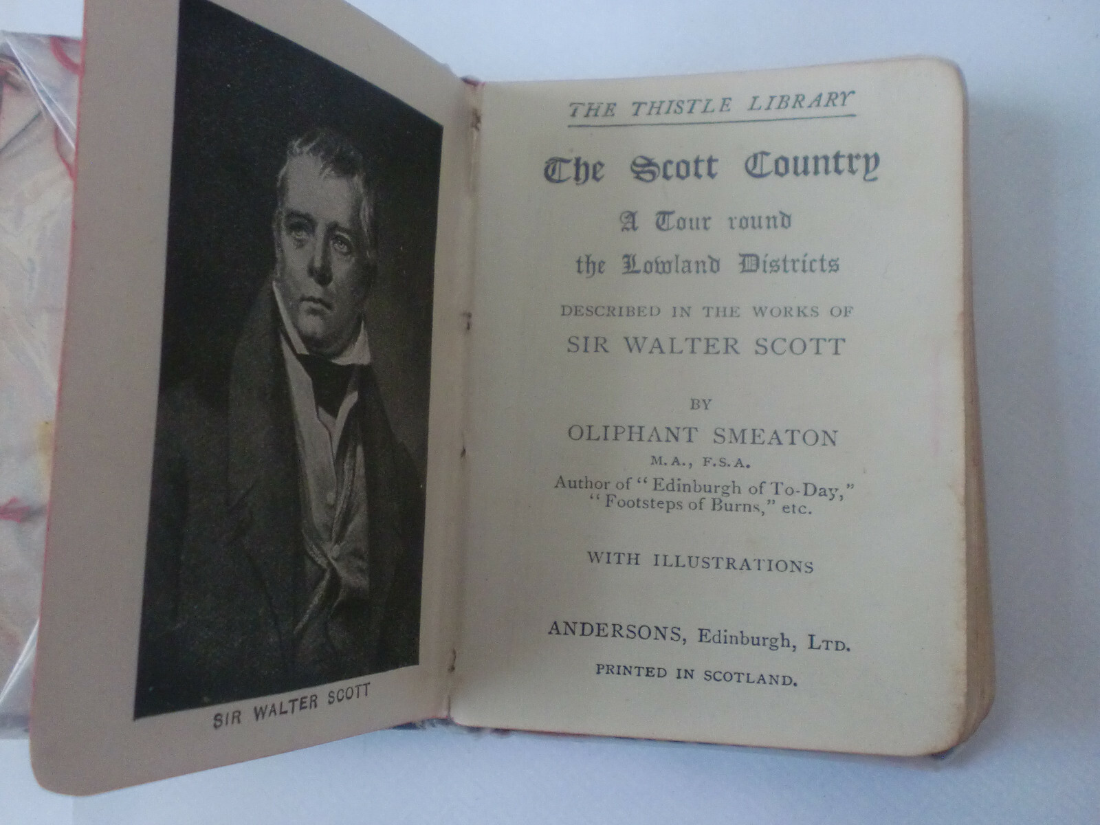 Thistle Library - The Scott Country - Sir Walter Scotland Tartan ...